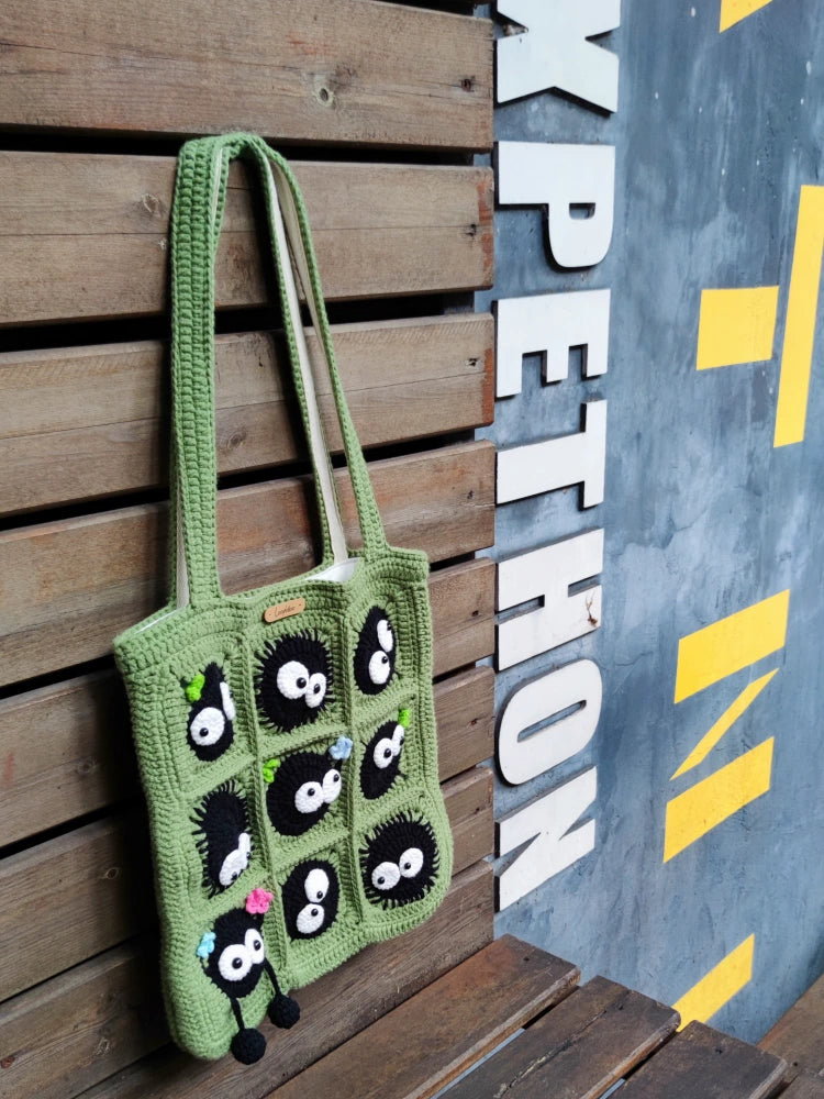 Crochet Soot Sprites Bag | Loopidoo